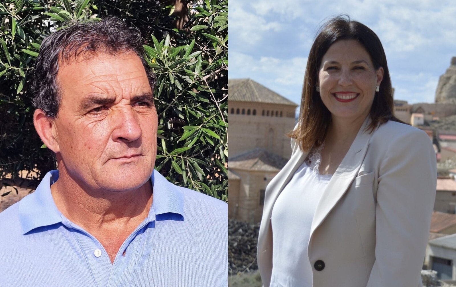 La actual consejera de turismo Silvia Molina, y el Alcalde de Morata de ...